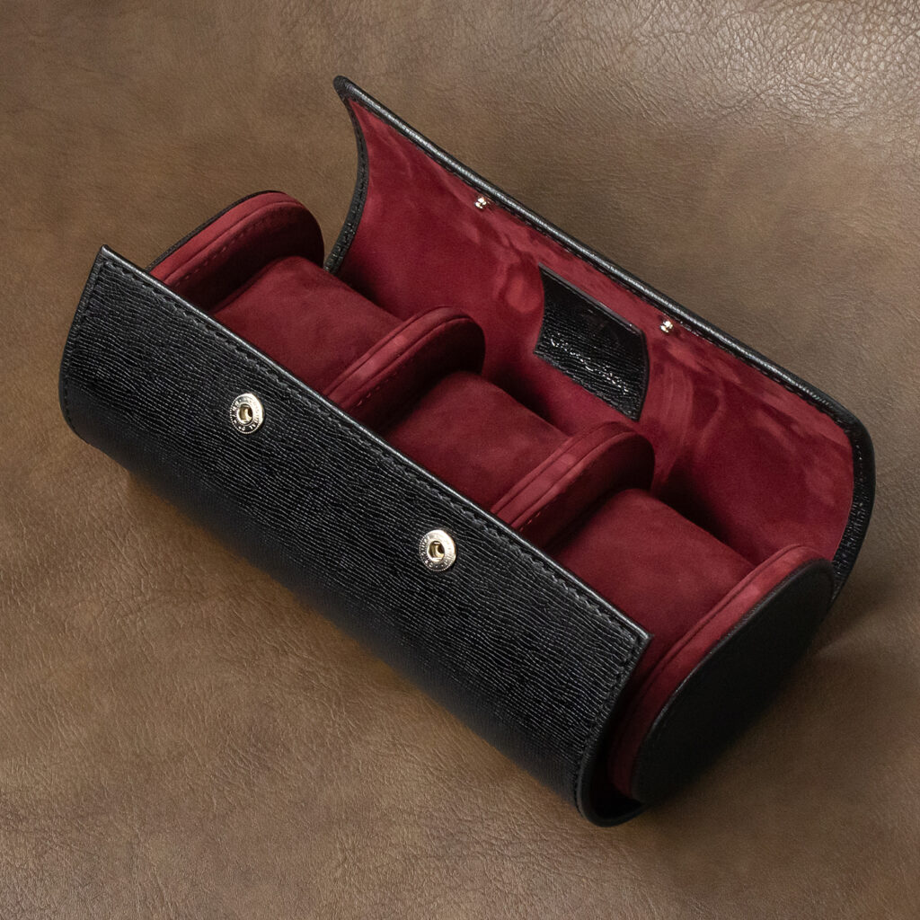 BOSPHORUS LEATHER WATCH ROLL 3 SAFFIANO – Chrono Theory – クロノセオリー