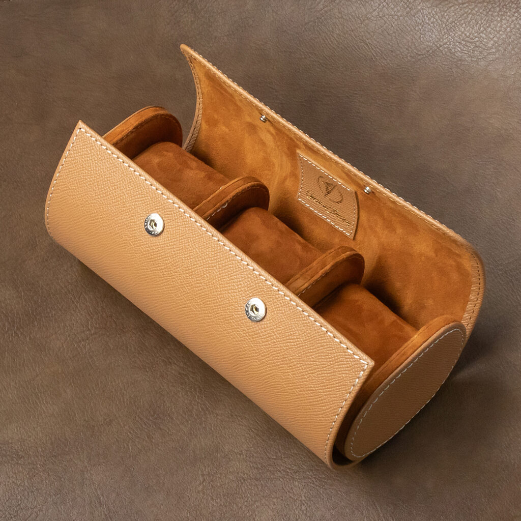 BOSPHORUS LEATHER WATCH ROLL 3 SAFFIANO – Chrono Theory – クロノセオリー