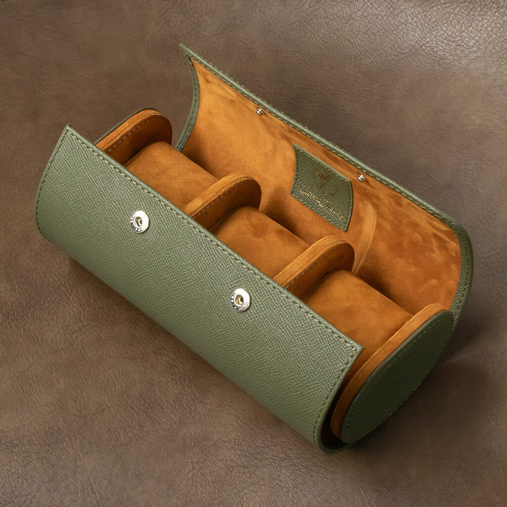 BOSPHORUS LEATHER WATCH ROLL 3 SAFFIANO – Chrono Theory – クロノセオリー