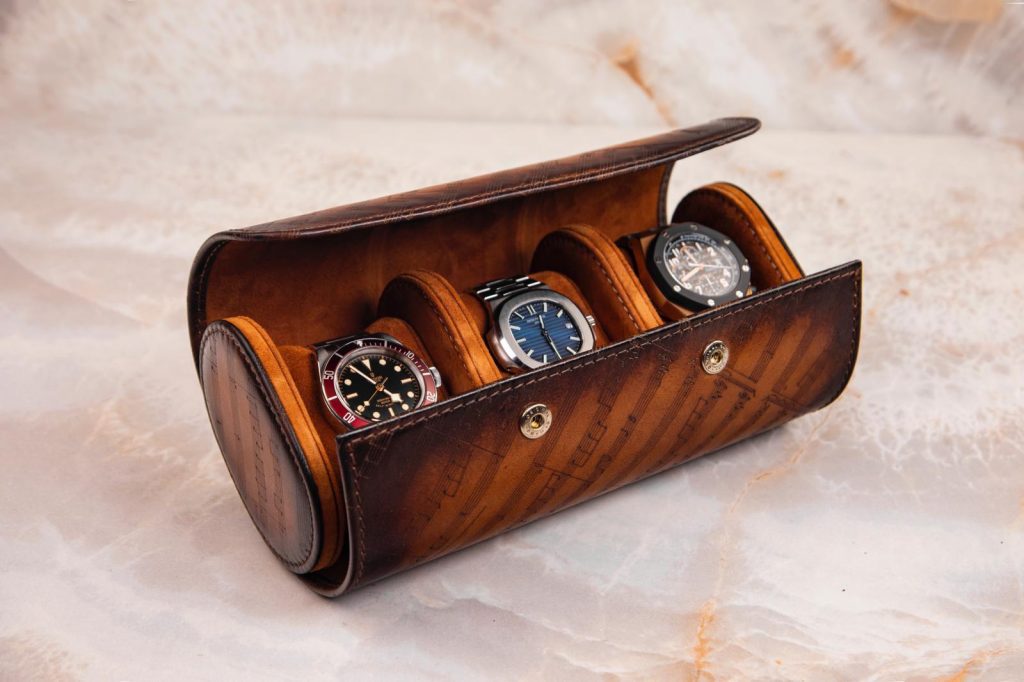 BOSPHORUS LEATHER WATCH ROLL 3 Verse o’Clock – Chrono Theory – クロノセオリー